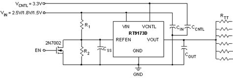 Rt9173d 3a Ddr 总线终端电压调节器 Richtek Technology