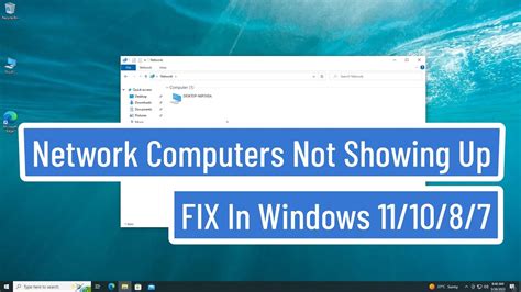 network computers not showing up fix in windows 11 10 8 7 fix can t