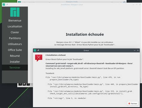 Failed To Mount Manjaro Finished Support Manjaro Linux Forum