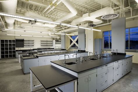 A Peek Inside One Of The Lab Classrooms In The Science Wing A Building