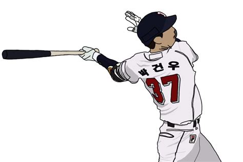 야구선수 그리기 2탄