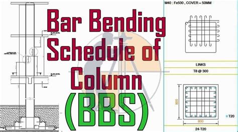 Bbs For Rcc Column Surveying And Architects