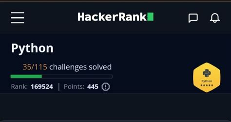 barkavi koteeswaran on linkedin cybernaut python hackerrank 60daysofcoding