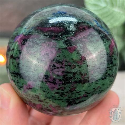 Uv Reactive Ruby Zoisite Sphere Uv Minerals And Crystals Available