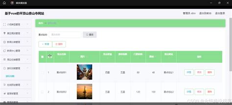基于ssmvue基于vue的平顶山香山寺网站开题报告源码论文 Csdn博客
