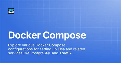 Docker Compose Elsa 3