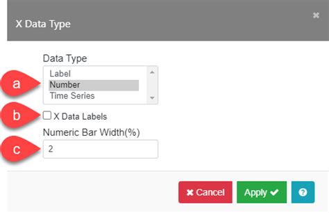 X Axis Settings Techgraphonline