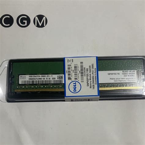 Jual RAM SERVER DELL HMA82GU7DJR8N VK SK Hynix 16GB DDR4 ECC UDIMM