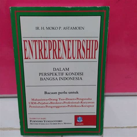 Jual MURMR655 BUKU ENTREPRENEURSHIP DALAM PERSPEKTIF KONDISI BANGSA