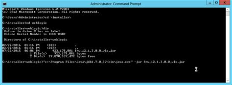 Softwaremiddlewareweblogic How To Install And Configure Weblogic 1213 On Windows Server