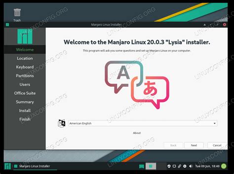 Manjaro Linux Installation Linux Tutorials Learn Linux Configuration