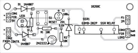 Make This Solid State Relay Driver Circuit For Microcontroller