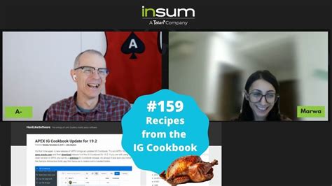Apex 159 Recipes From The Ig Cookbook Youtube