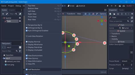 Curve3d Editing Is Wrong Coordinates Are Messed With Half Resolution