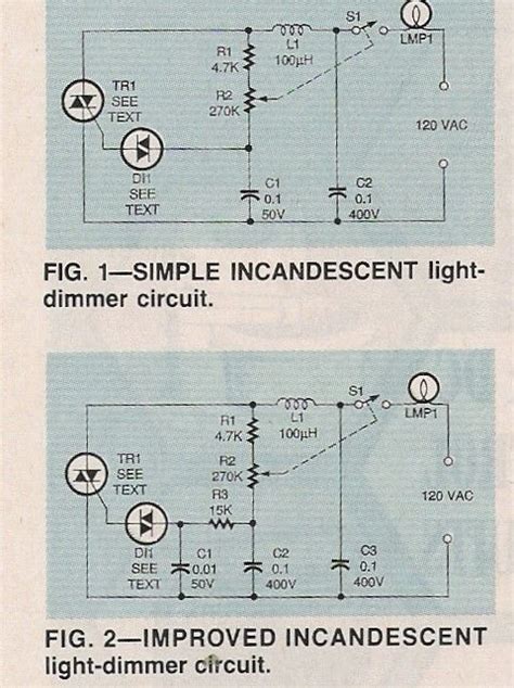Two Diagrams Showing Different Types Of Electronic Circuit