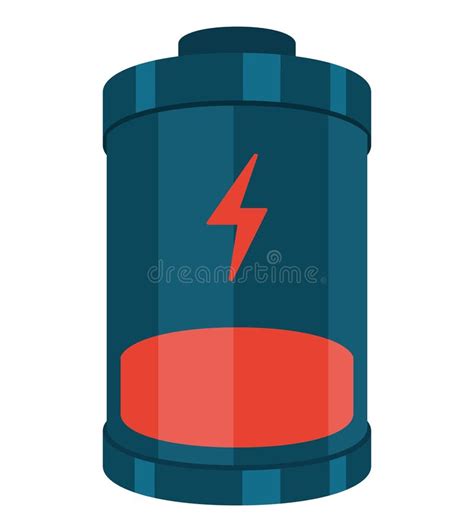 High Performance Battery Accumulator Stock Vector Illustration Of