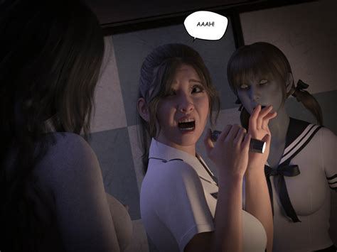 Rule 34 3d Comic Daz Studio English Text Ghost Horror Ikehara