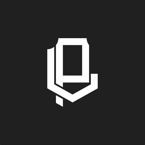 Pl Logo Monogram Design Template 16154576 Vector Art At Vecteezy