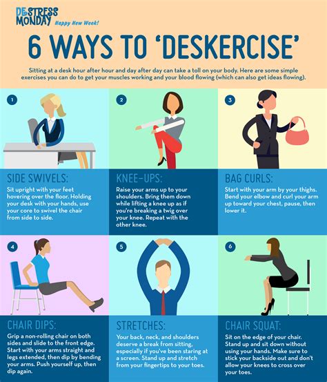 desk exercises