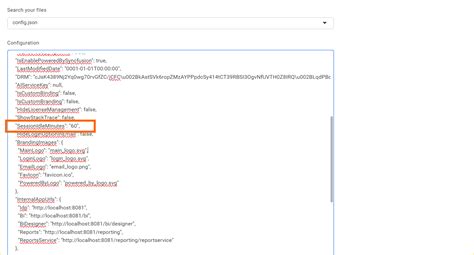Customizing Session Expiration Time In Bold Reports Server
