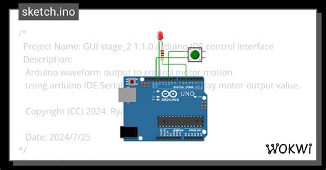 Arduino Waveform Output Stage Wokwi ESP STM Arduino Simulator