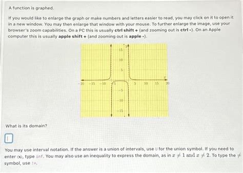 Solved If You Would Like To Enlarge The Graph Or Make