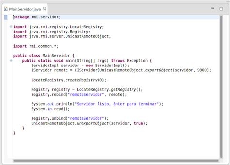 Blogs De J César Moreno Sencillo Ejemplo De Java Rmi