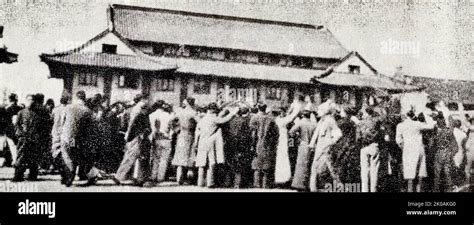 Students From Fudan University Strike And Protest They Are Protesting