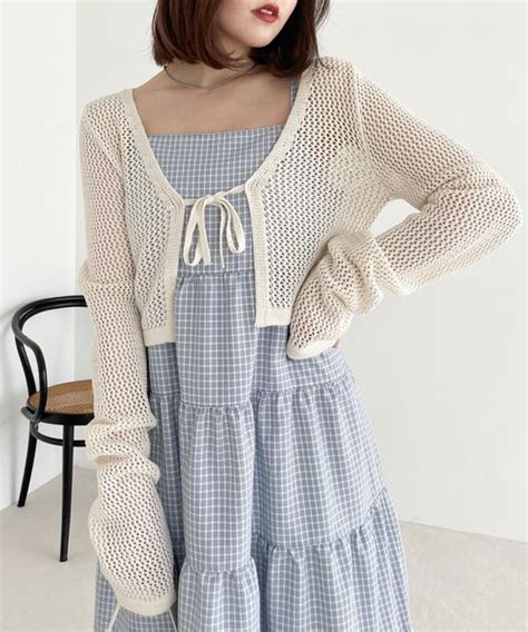 メッシュカーディガン graminees net