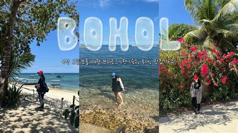 보홀 여행 1탄 고래상어 버진 아일랜드 나팔링 비 그랜드 리조트 알로나 비치 불쇼 Youtube