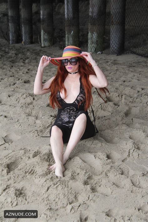 Phoebe Price Works Out In A Sheer Outfit On The Beach In Malibu 30 04 2019 Aznude
