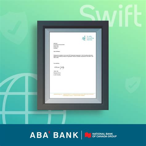 Ababank Abacertificate Swift Swiftcustomersecurityprogramme Independentassessment Aba Bank