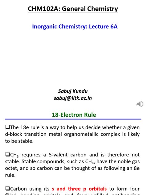 Ic Lecture 6a Pdf Ligand Ionic Bonding