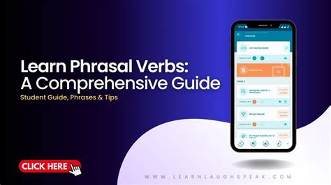 Learn Phrasal Verbs A Comprehensive Guide For Adult English Learners