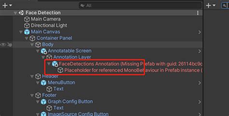 facedetections annotation prefab missing · issue 674 · homuler