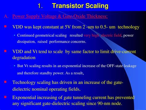 Transistor And Circuit Design Optimization For Low Power Cmos Ppt Download