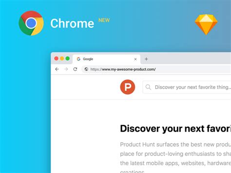 Google Chrome UI Kit Sketch Freebie Download Free Resource For Sketch Sketch App Sources