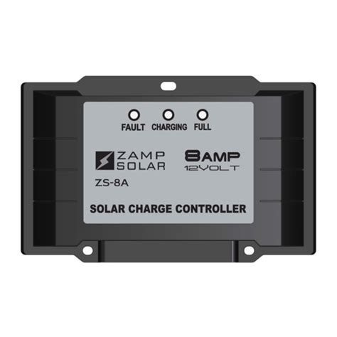 Zamp Solar Zs 8a User Manual Pdf Download Manualslib