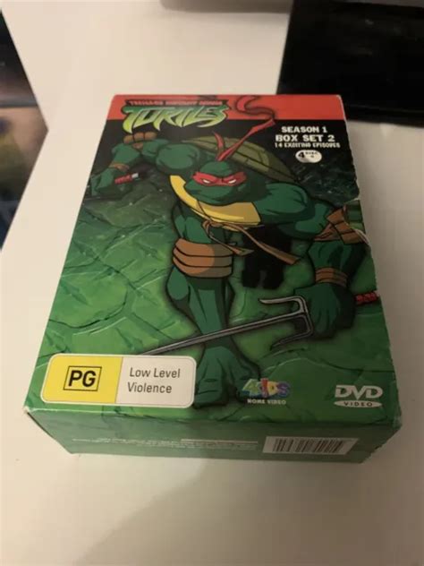 Teenage Mutant Ninja Turtles Tmnt Dvd Season 1 Box Set Two 4 Disc Tv