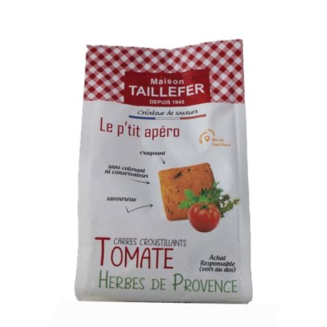 cuadrado crujiente tomate y hierbas de provence bolsa 97g maison