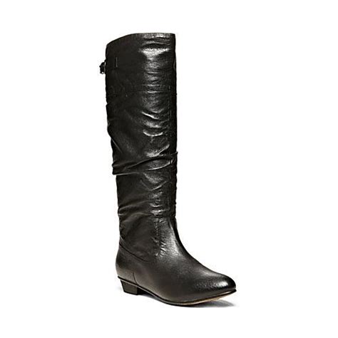 Craave Black Leather Womens Boot Mid Casual Steve Madden Black