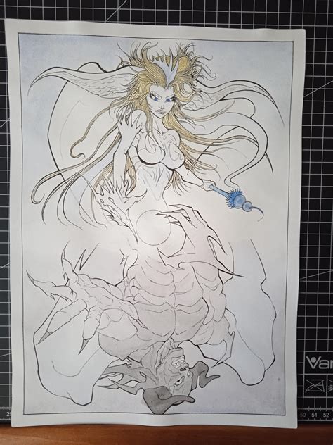 Final Fantasy Endwalker Fanart Watercolor By Daganart97 On Deviantart