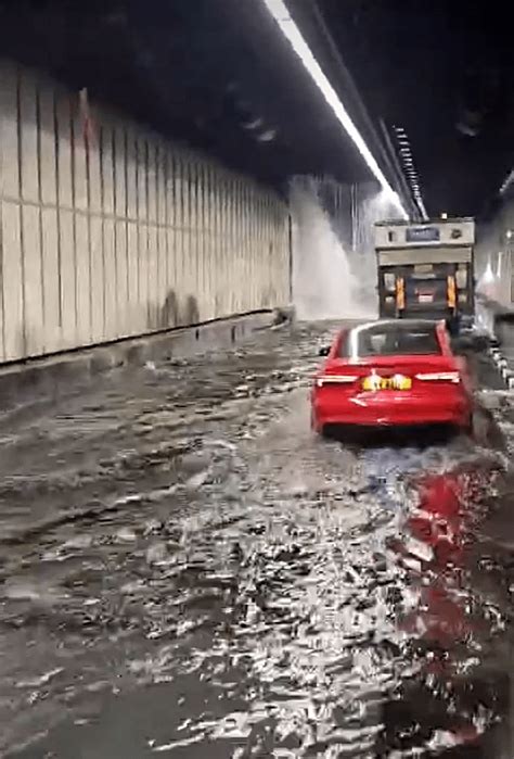 啟德隧道爆消防喉 管道變水簾洞 星島日報