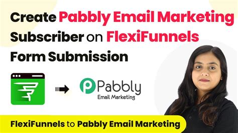 how to create pabbly email marketing subscriber on flexifunnels form