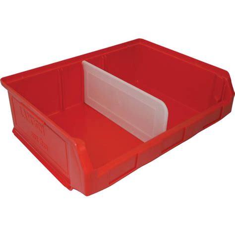 Dexion Shelf Bin Divider Polypropylene Black 168 Mm 40130 Dexion Bin Divider