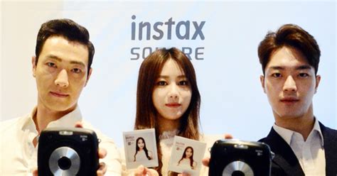한국후지필름 최초 하이브리드 카메라 인스탁스 스퀘어 Sq10