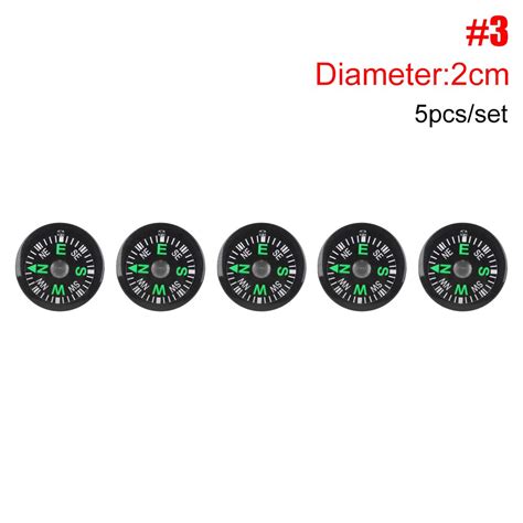 10 Pcs Mini Button North Navigation Handheld Accur Grandado