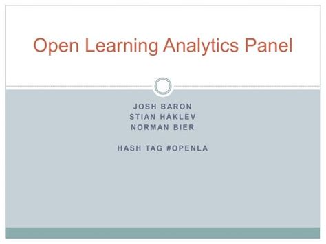 Educational Data Mining Learning Analytics Issue Brief Overview