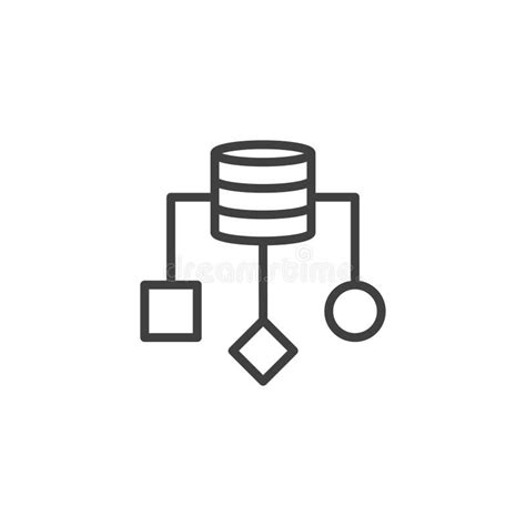 Data Modeling Vector Icon Stock Vector Illustration Of Design 290782108