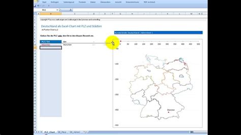 Excel Karte Deutschland Youtube